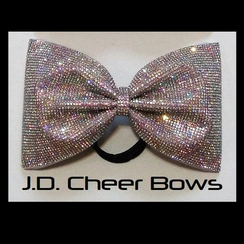 Full Rhinestone Cheer Bows